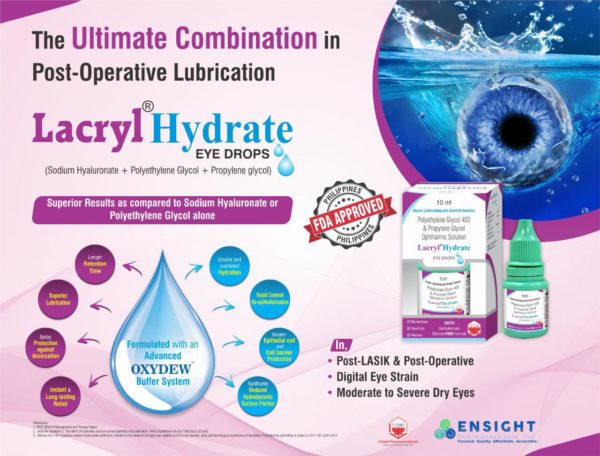 Lacryl Hydrate Eye Drops - Ensight Pharmaceuticals Inc.