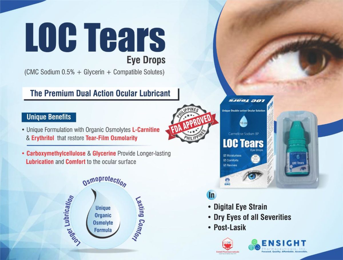 LOC TEARS Eye Drops - Ensight Pharmaceuticals Inc.