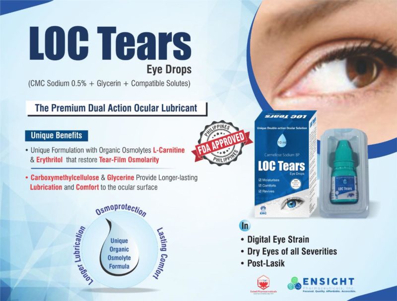 LOC TEARS Eye Drops - Ensight Pharmaceuticals Inc.