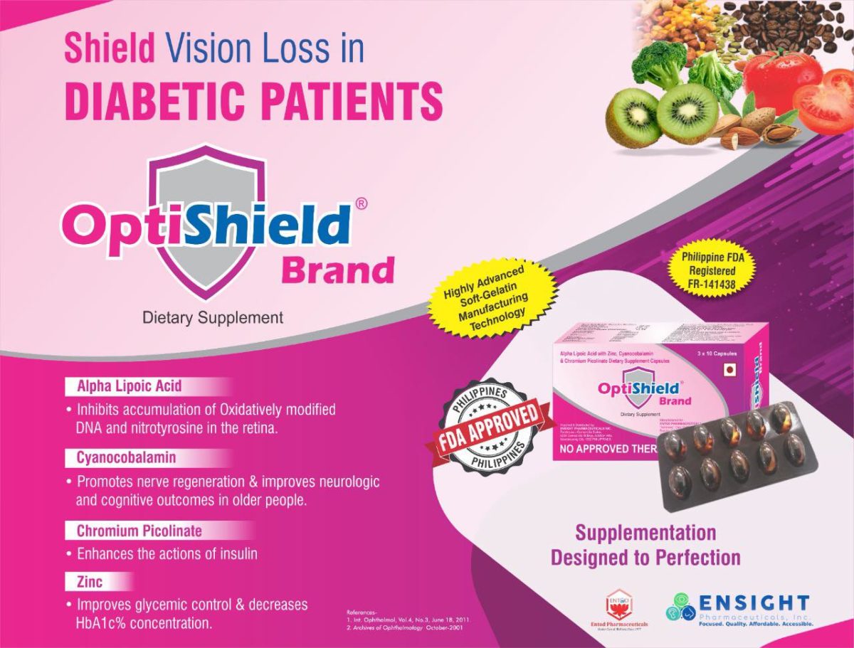 OPTISHIELD BRAND Dietary Supplement - Ensight Pharmaceuticals Inc.