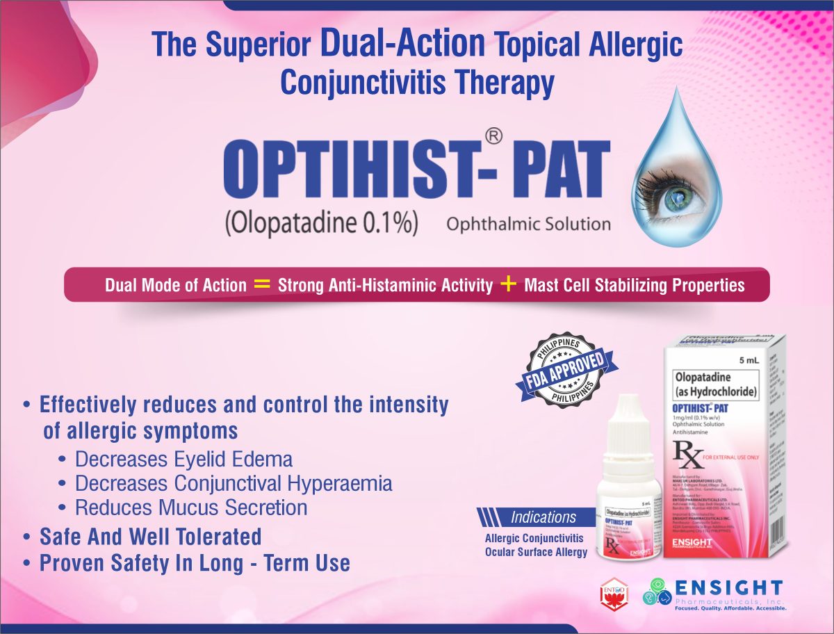 OPTIHIST PAT EYE DROPS - Ensight Pharmaceuticals Inc.