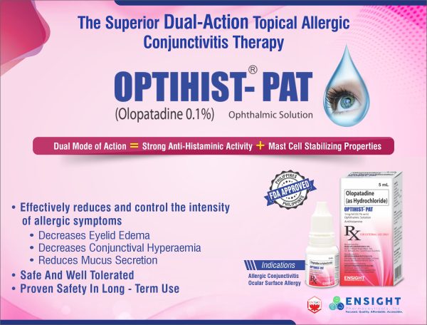 OPTIHIST PAT EYE DROPS - Ensight Pharmaceuticals Inc.