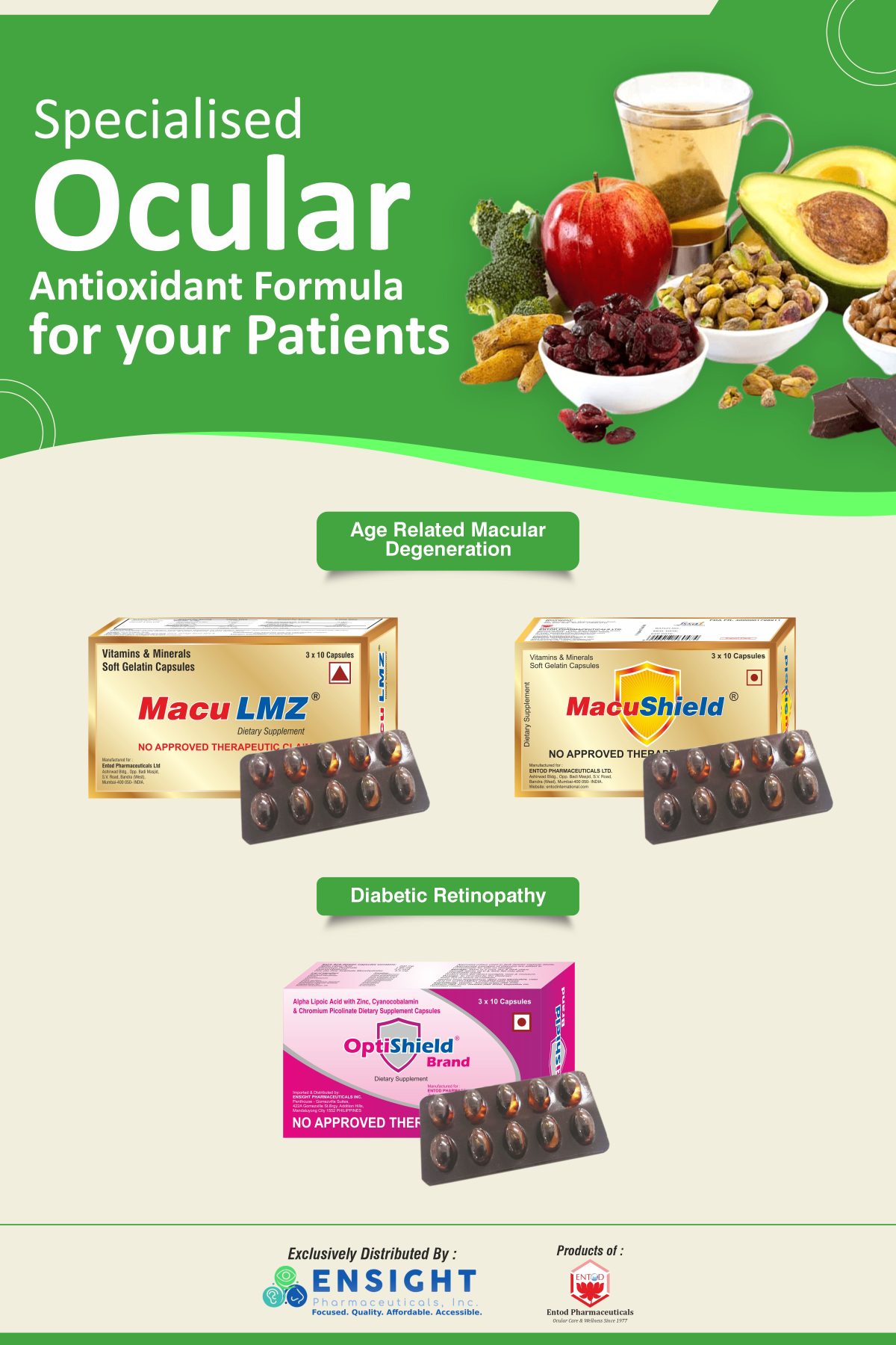 Specialised Ocular Antioxidant formula for your patients - Ensight ...
